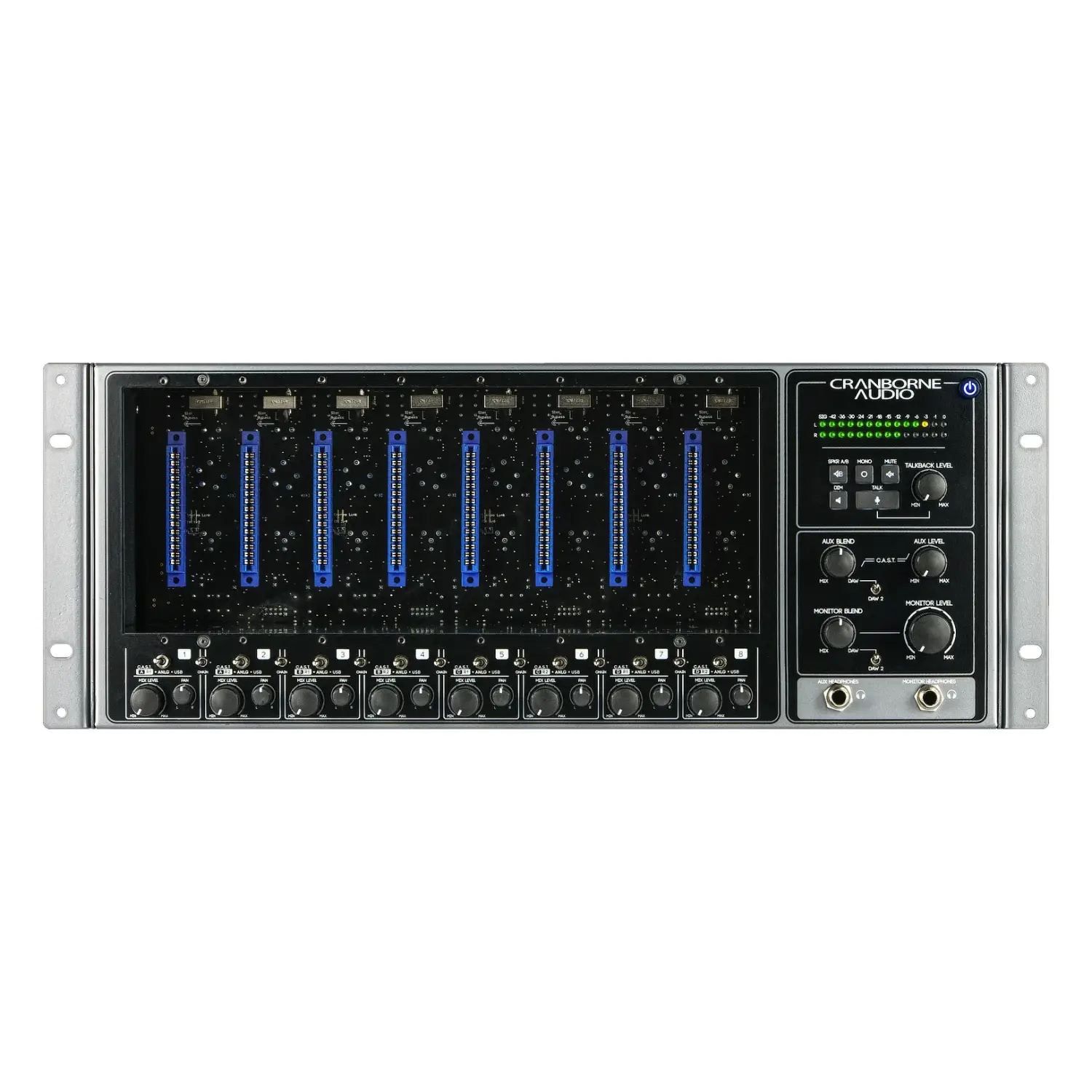 The Superb Cranborne Audio 500R8 USB Audio Interface & 500 Rack