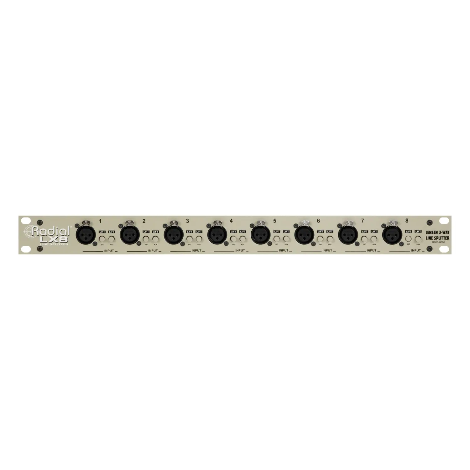 Radial Engineering LX8 Line-Level Splitter & Isolator